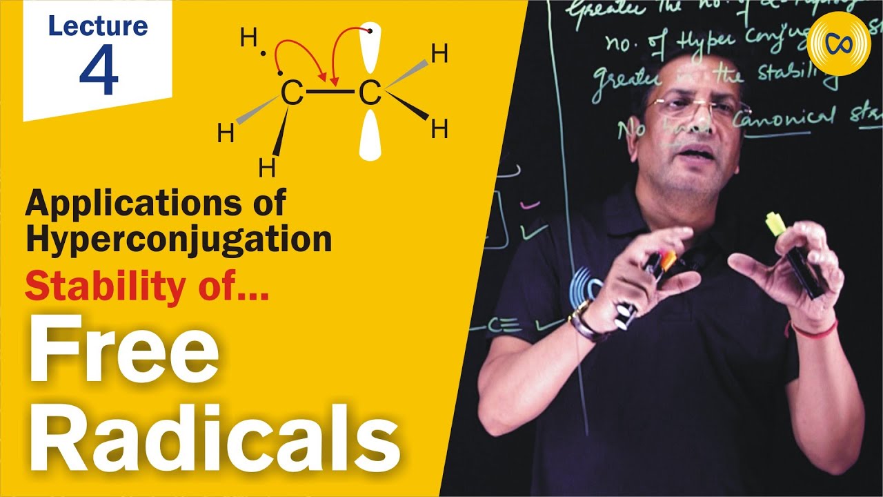 Hyperconjugation_L03: Effect of Hypercojugation on the stability of ...
