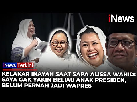 Tawa Pecah di Haul ke-6 Gus Dur! Canda Inayah Saat Sapa Alissa Wahid: Belum Pernah Jadi Wapres
