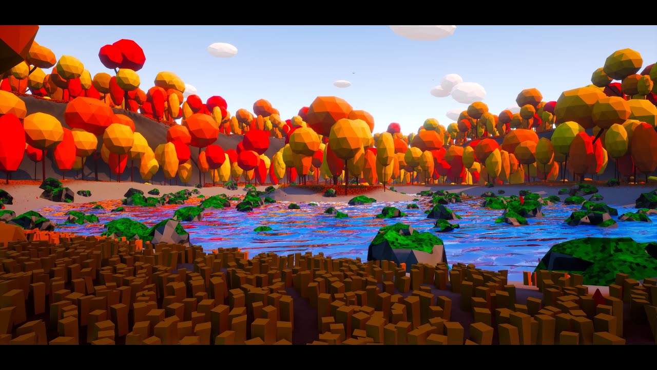 FPS LOW POLY Gameplay | Finding my way to Middle Park - YouTube