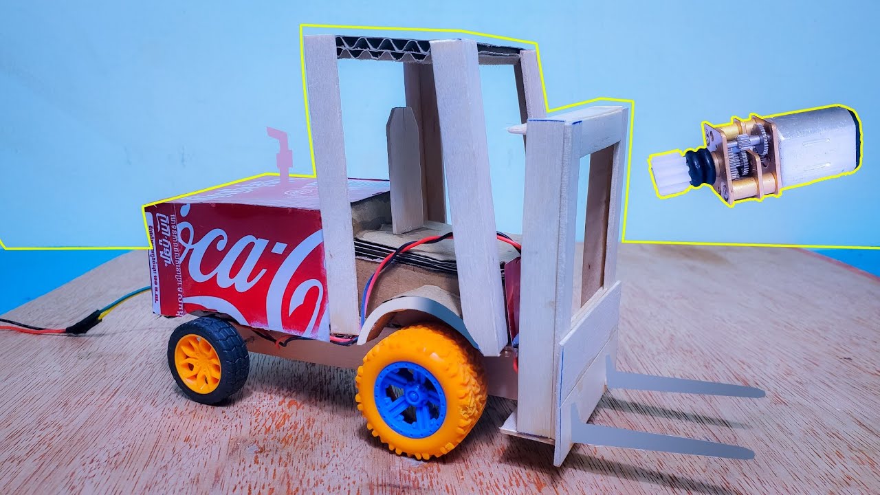 Making a Mini RC Empilhadeira | Mini RC Forklift Truck – DIY \SDOKSDOM ...