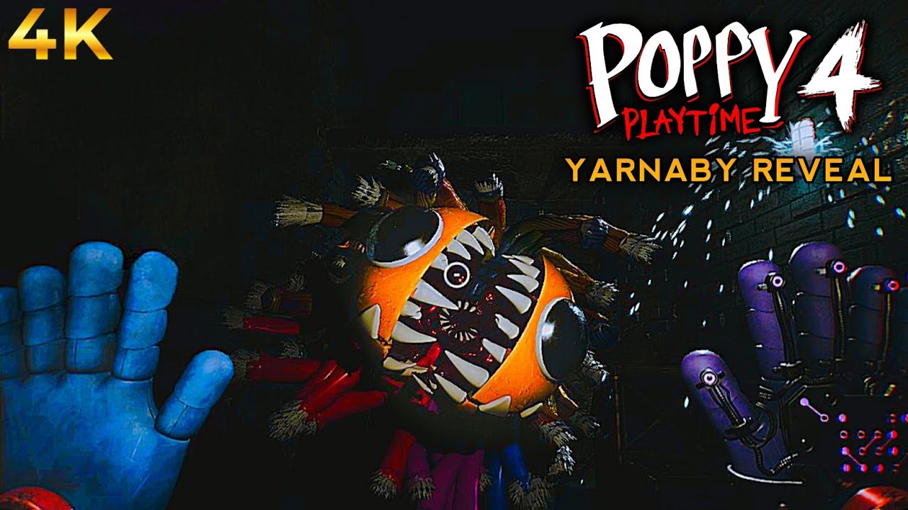 POPPY PLAYTIME CHAPTER 4 DEMO - YARNABY REVEAL - UNOFFICIAL GAMEPLAY ...