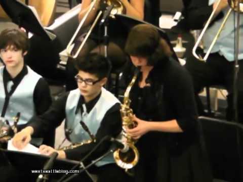 Chief Sealth Jazz Band 2 at Denny/Sealth Jazz Dinner - YouTube
