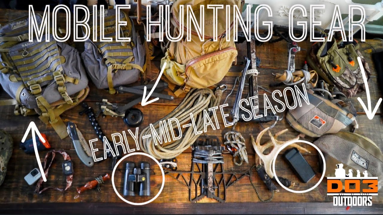 Mobile Hunting Gear Throughout The Year! | What are some must haves all ...