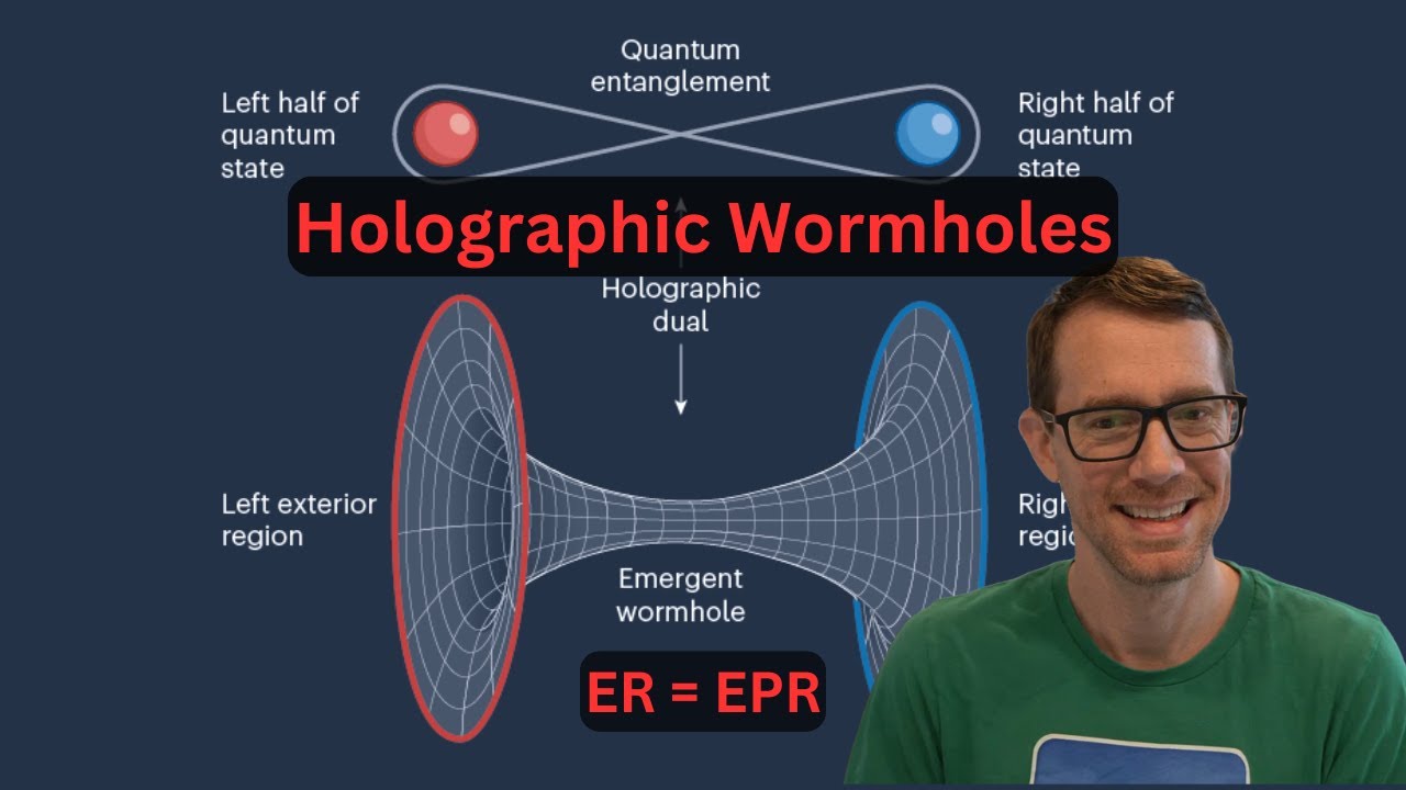 Wormholes Equal Quantum Entanglement ER=EPR - YouTube