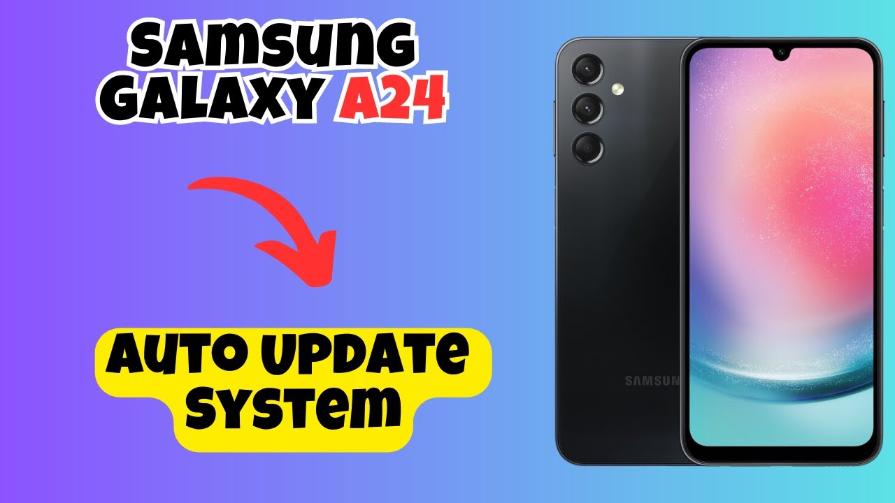 Auto Update System Samsung Galaxy A24 || How to auto update system ...