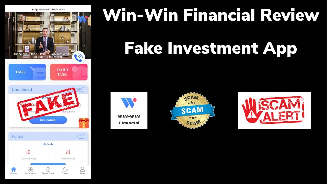 Win Win Financial App Review | Fake Investment App | Chinese Ponzi ...