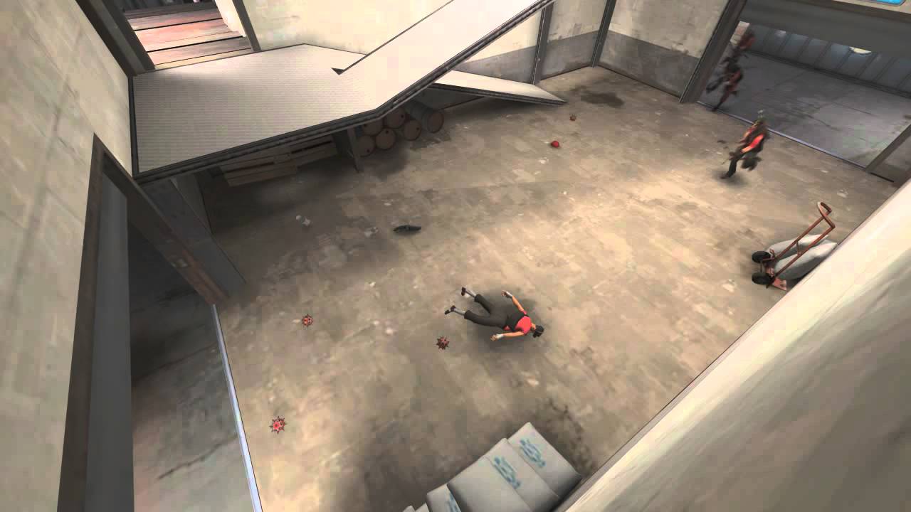 TF2 - Pyro Airblast Reflect Combo - YouTube