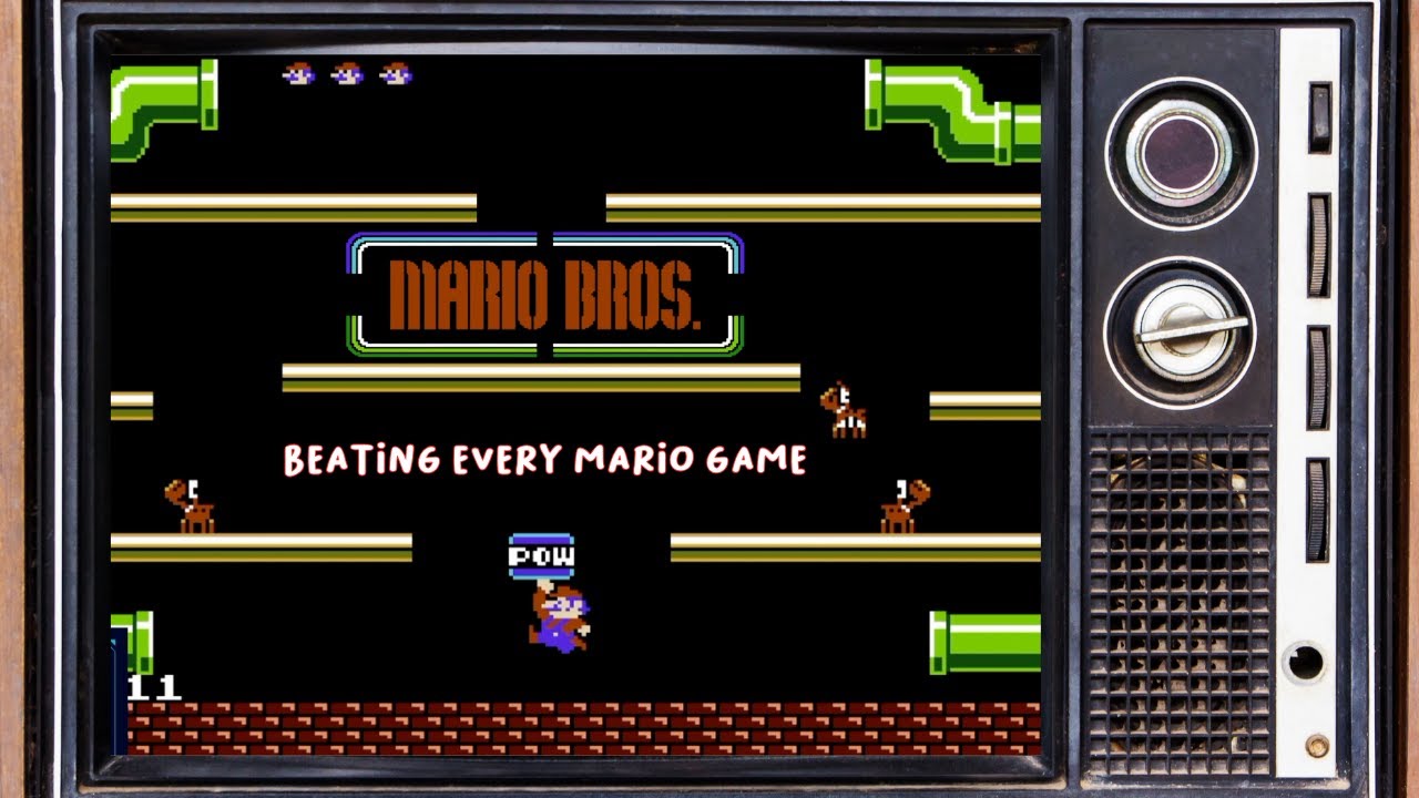 Mario Bros. (1983 Arcade / NES) - YouTube