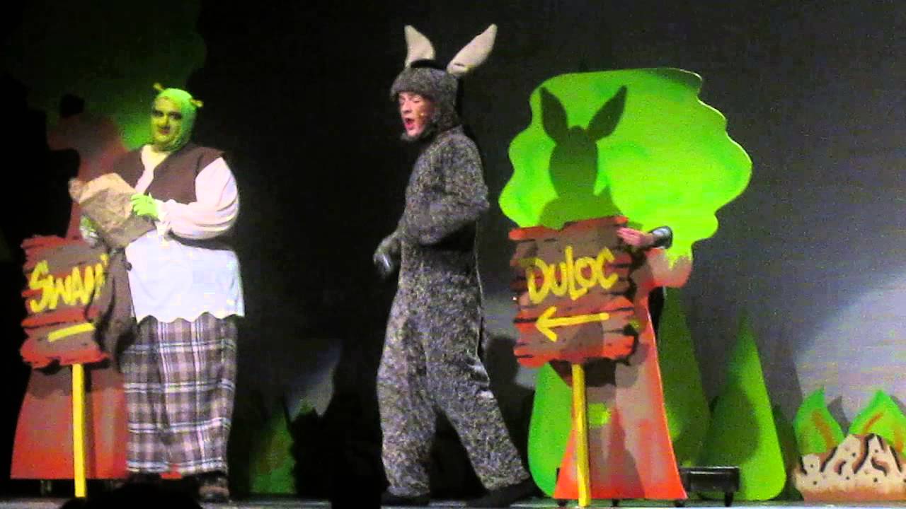 MAX as Donkey singing "Don't Let Me Go" - YouTube