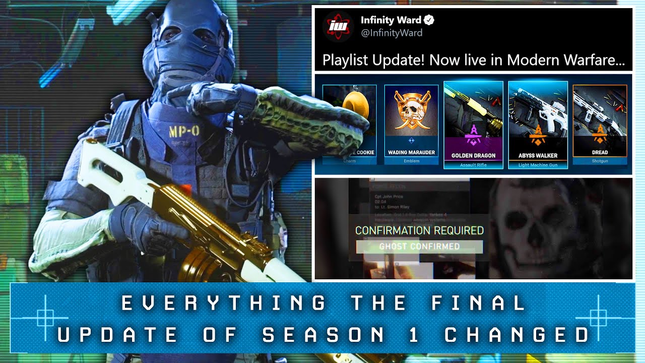 Modern Warfare: EVERY KEY CHANGE in the FINAL UPDATE of Season 1 - YouTube