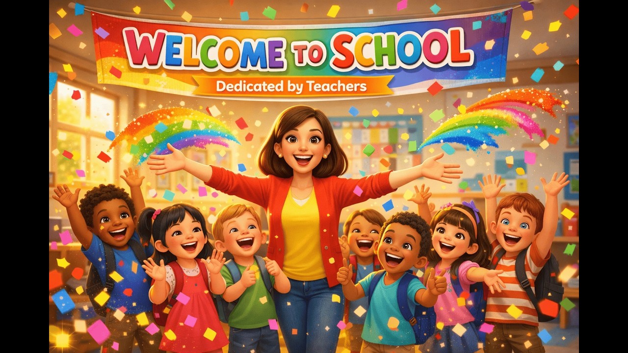 Welcome to our classroom| Welcome song for kids| Dedicated by Teachers ...