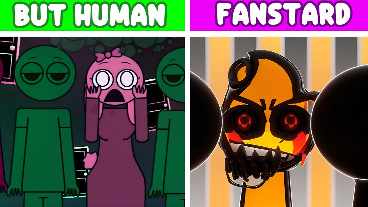 Mustard with Sprunki HUMAN Edition VS Colorbox-Fanstard Mustard mod ...