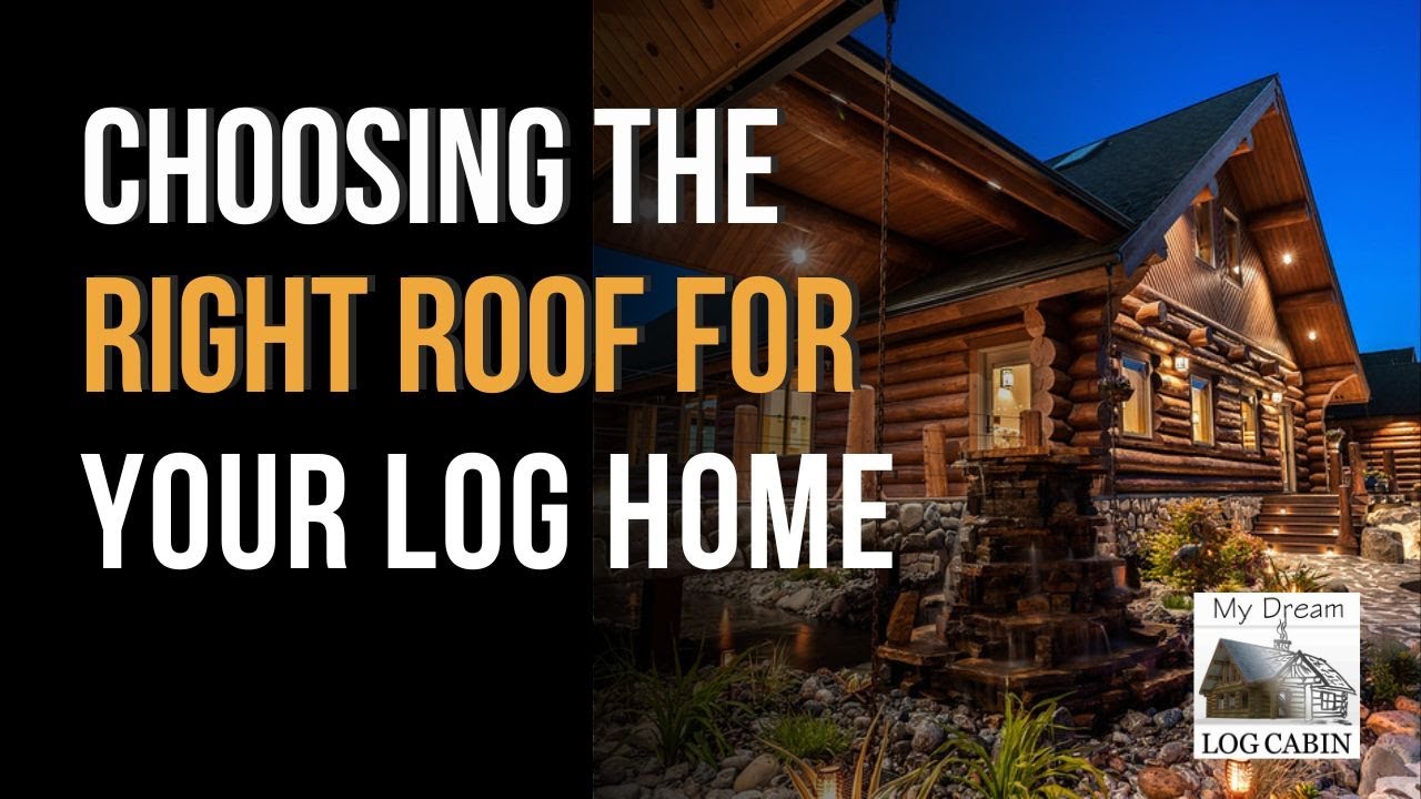 Designing A Roof For Your Log Home Log Home - YouTube