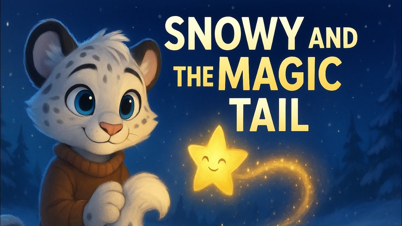 Snowy the Snow Leopard ️ | Magical Furry Animation Short | 4K Short ...