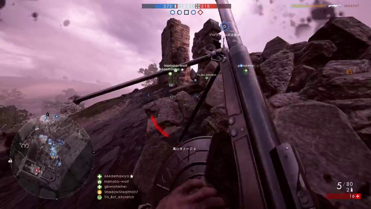 BF1 超高威力LMG「Chauchat」 Part13 - YouTube