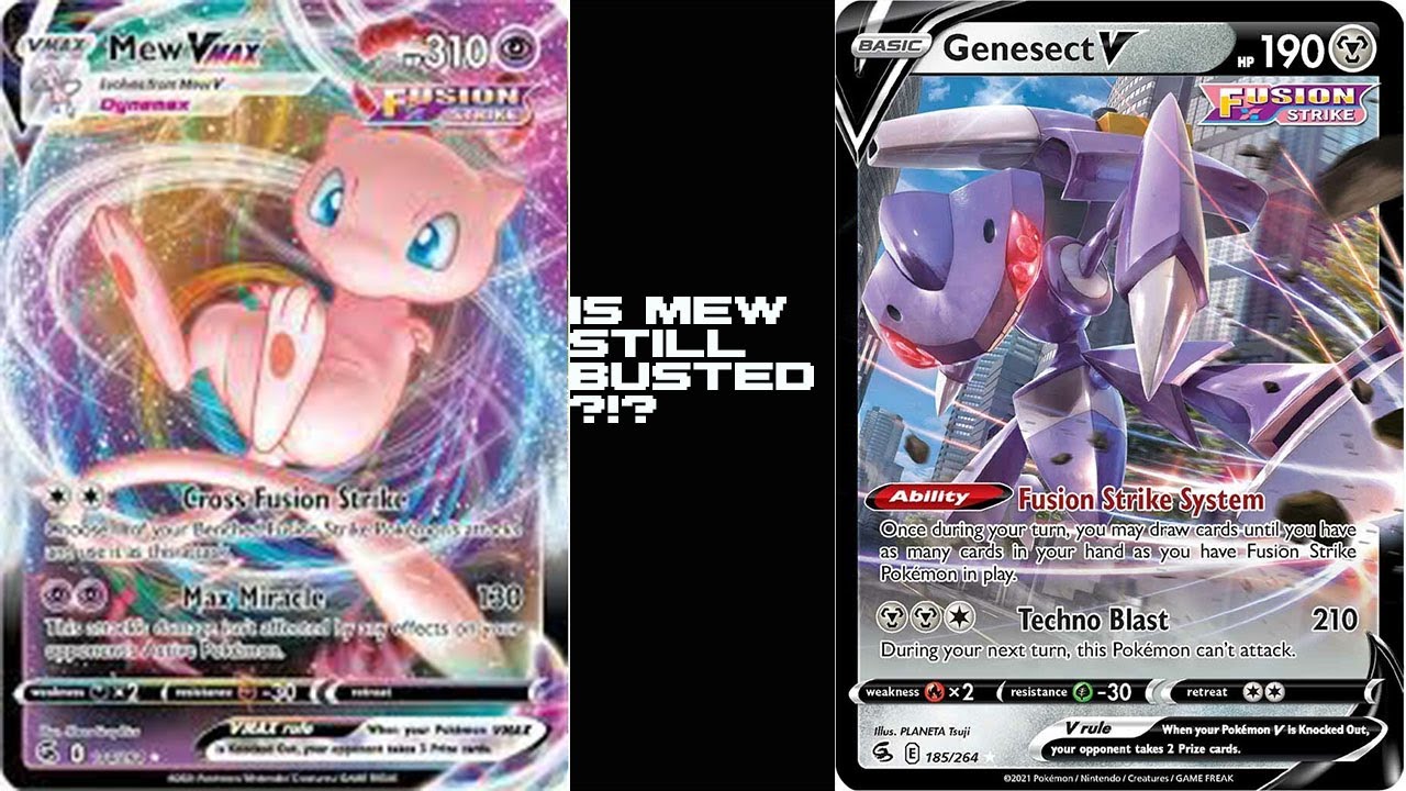 Is Mew Vmax Still Good?!? PTCGO Gameplay - YouTube