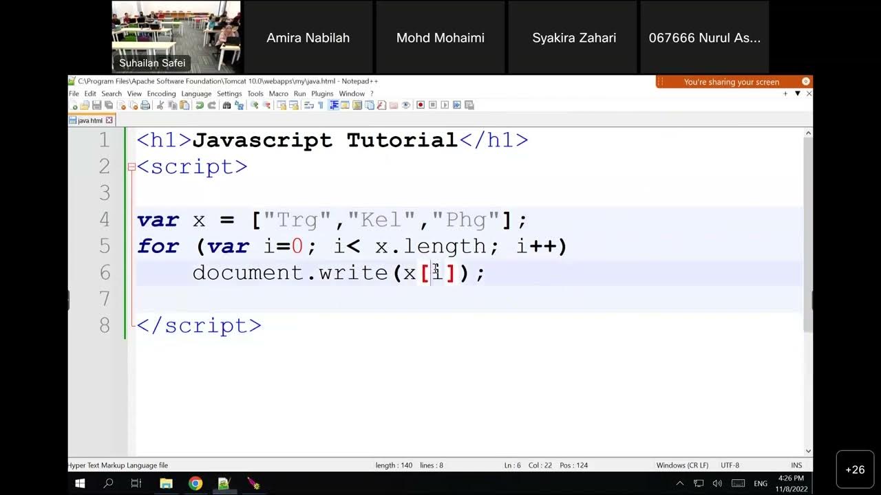 Web Programming Javascript - YouTube