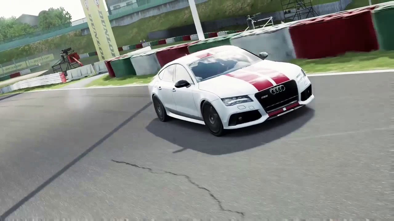 아우디 RS7 drift - YouTube