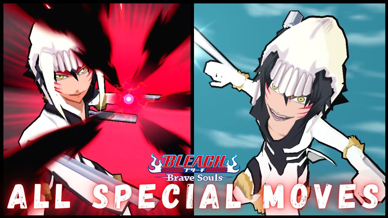 All Ggio Vega Special Moves Bleach Brave Souls - YouTube