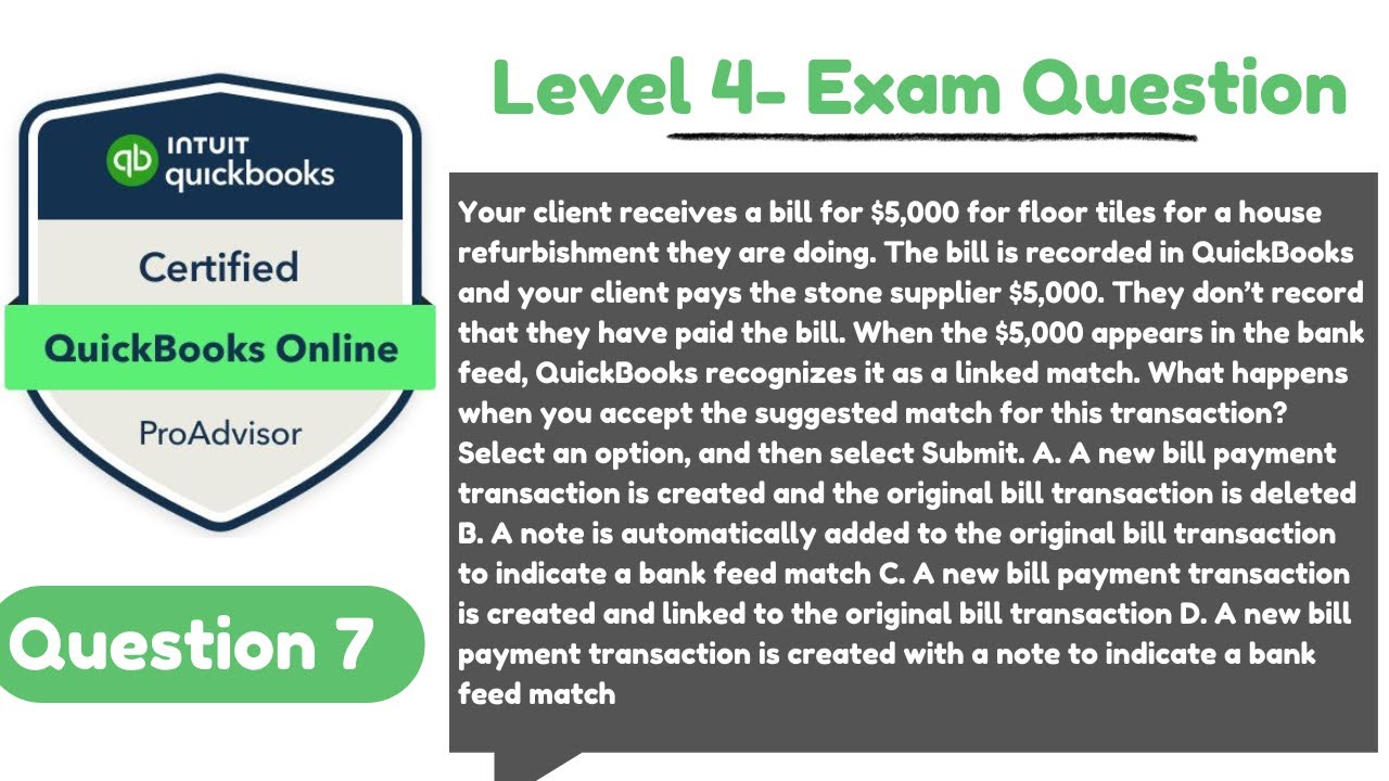 Your client receives a bill for $5,000 for floor tiles for a house ...