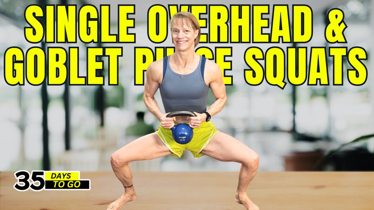 STOP Wasting Time with Bad Form Single Overhead Squat and Goblet Pulse ...