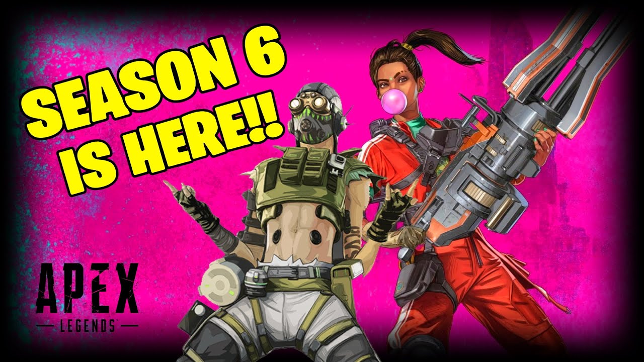 Our First Game in SEASON 6!! (Apex) - YouTube