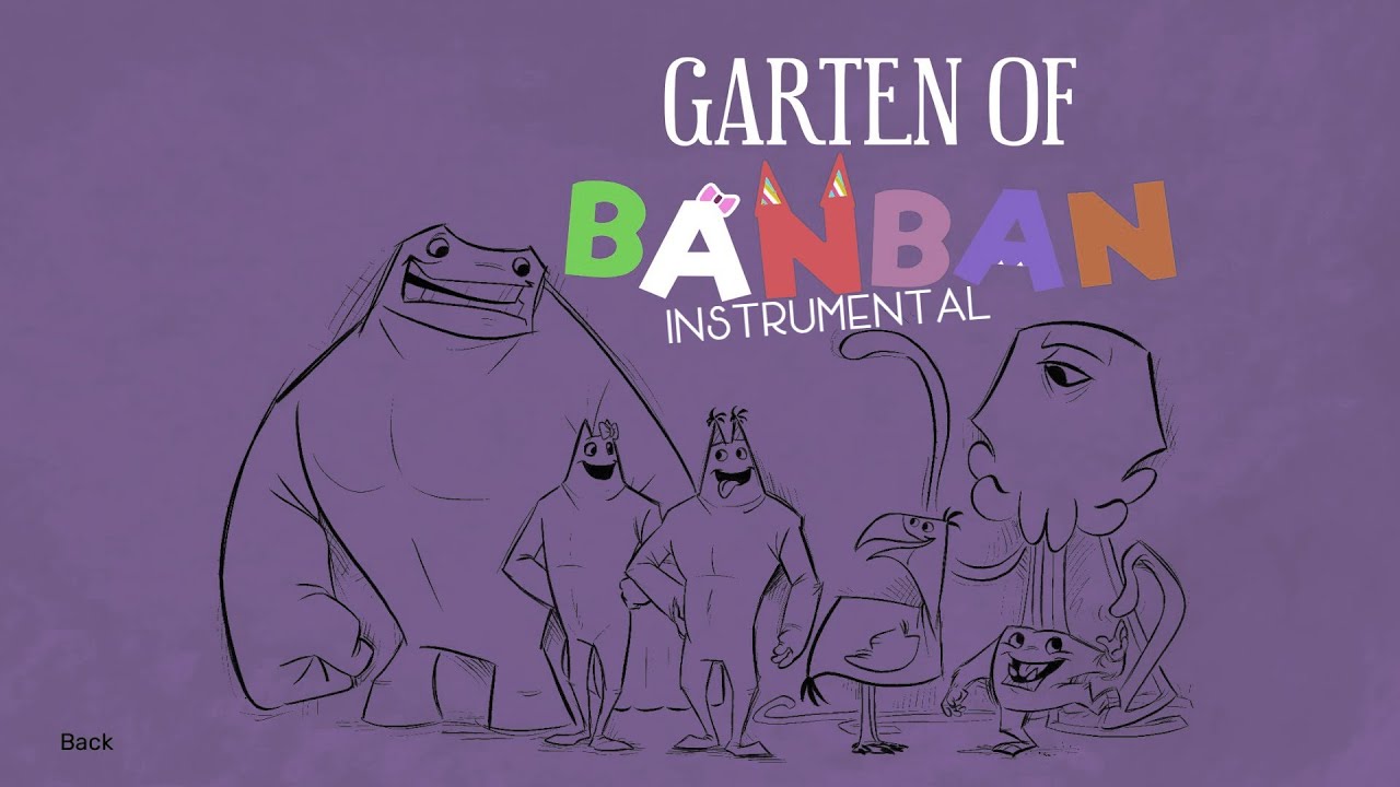 Garten of Banban 0 - Credits Sequence FunMade Instrumental (Amnesia by ...