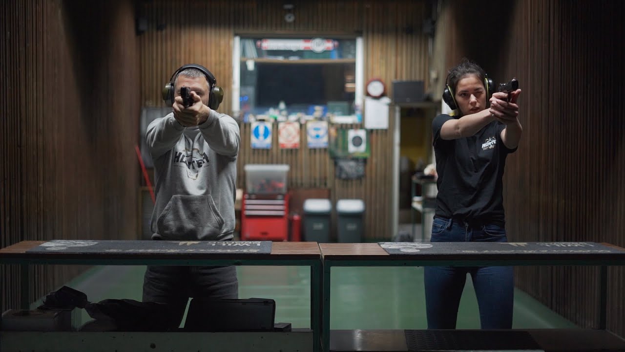 Fun day at the range with CZ, Arex & Walther - YouTube