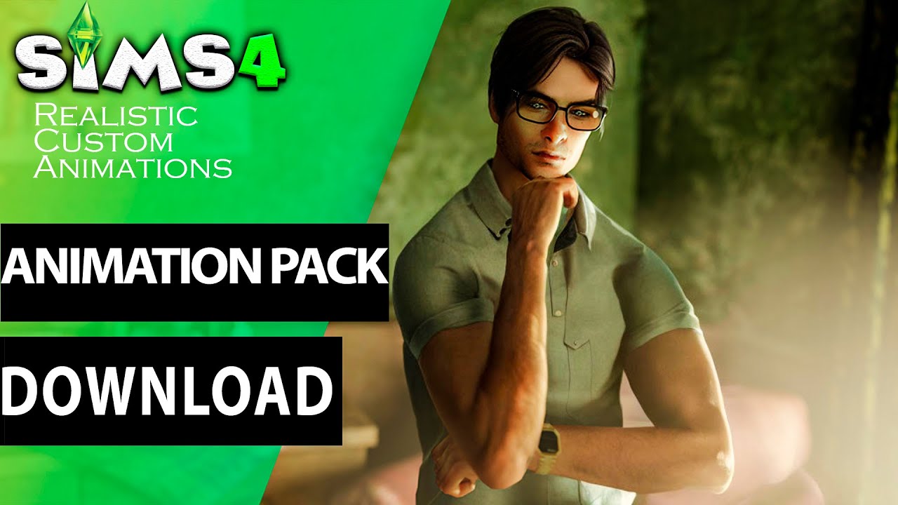 Sims 4 Animation pack #47 Download | Realistic Animation Pack - YouTube