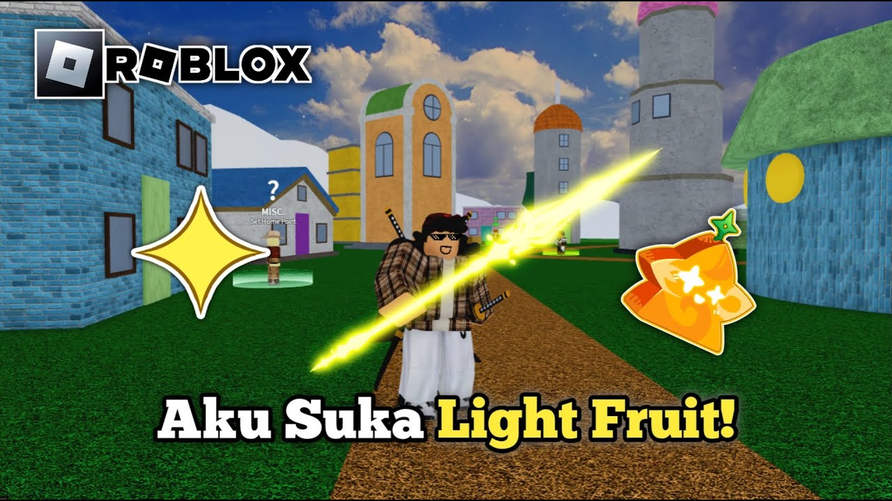Akhirnya Aku Pake Light Fruit!!! | Roblox Blox Fruits - YouTube
