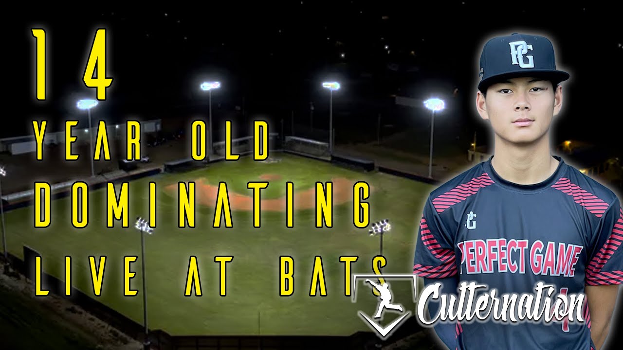 13 Year Old Logan Pascarella Every Pitch College Live At Bats - YouTube