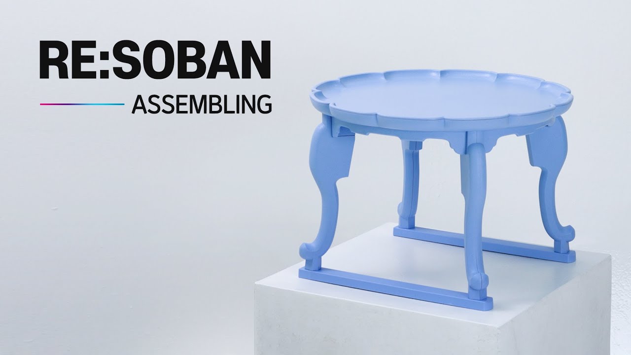 RE:SOBAN Assembly Instruction │How to simply assemble RE:SOBAN - YouTube