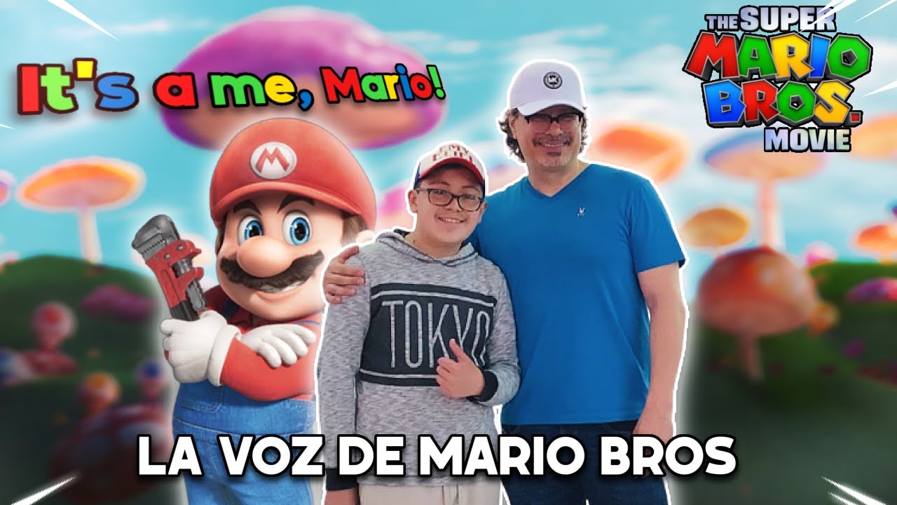 MARIO BROS voz en Español RAÚL ANAYA el JEFE MAESTRO - YouTube