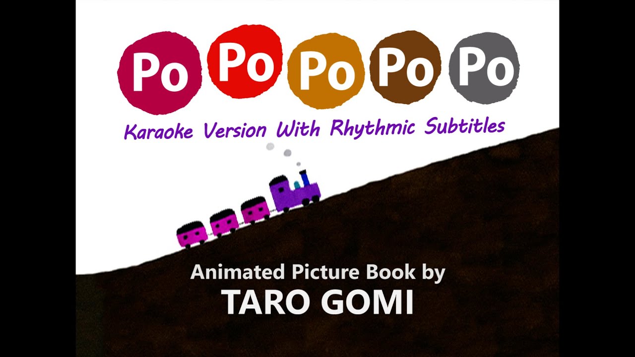 Po Po Po Po Po (Karaoke Version With Rhythmic Subtitles) Animated ...