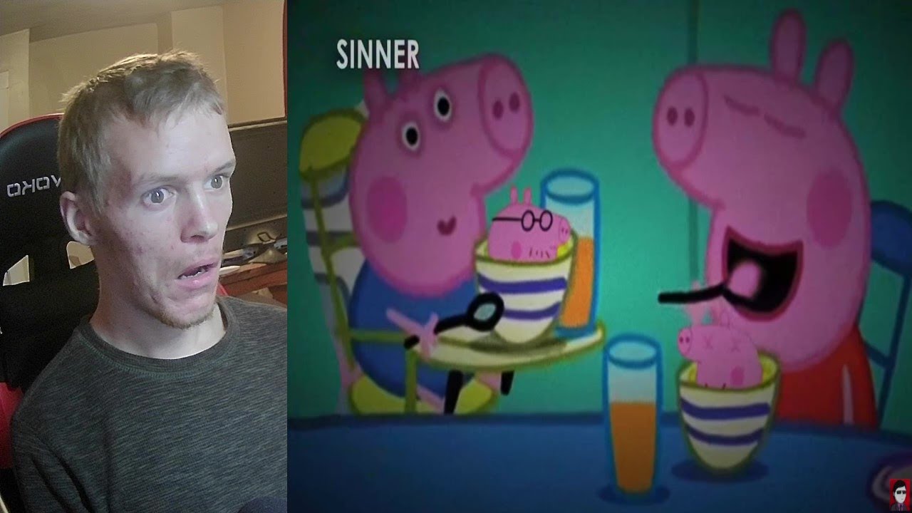 PEPPA PIG TRY TO NOT LAUGH REACTION! - YouTube