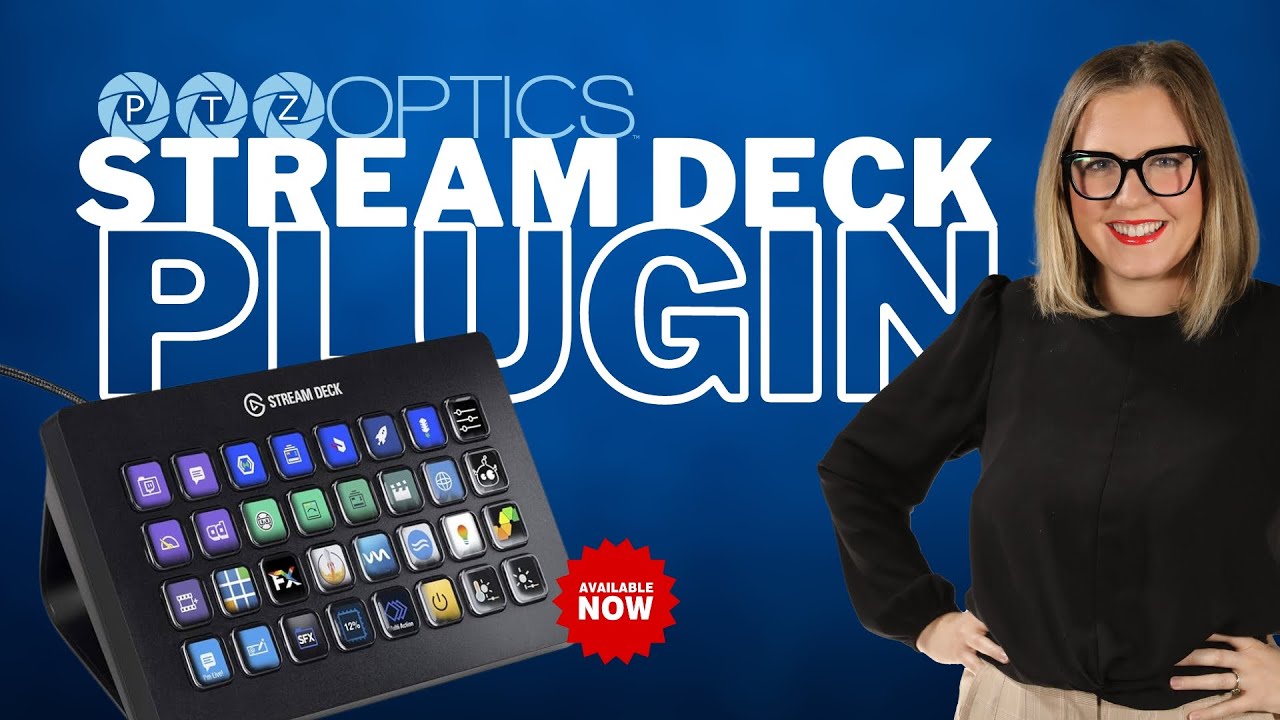 PTZOptics Stream Deck Plugin - YouTube