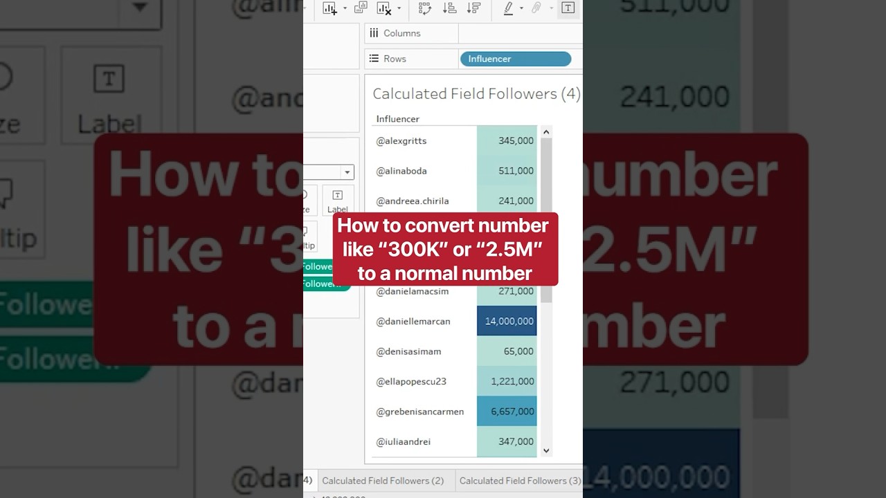 How To Convert Text Numbers To Normal Numbers Tableau YouTube How To Convert Text Numbers To Normal Numbers Tableau YouTube