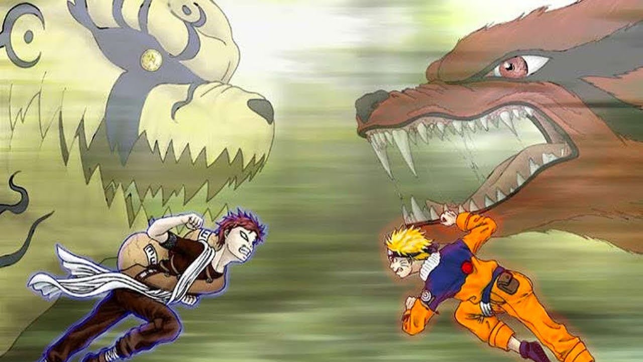 Naruto vs Gaara|| Dublado PT-BR - YouTube