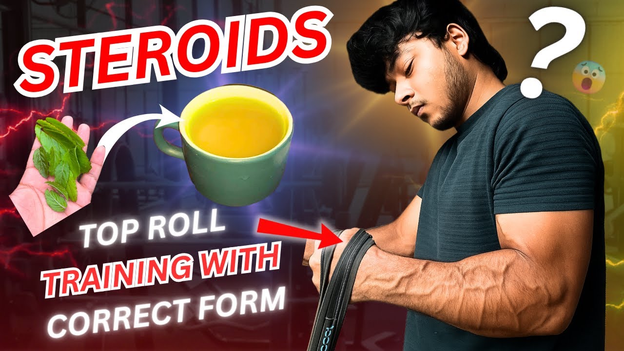 Top Roll Training with Correct Form | Natural Gains vs Steroids? 💪🔥 # ...