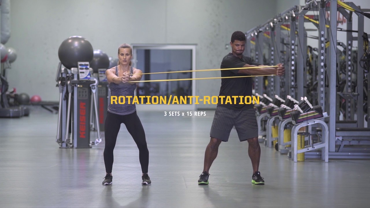 Partner Workout With SKLZ Slidez and Pro Bands - YouTube