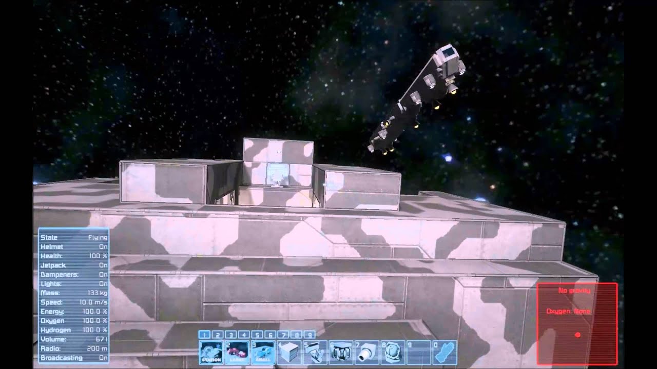 Space engineers (Replicator cannon) - YouTube