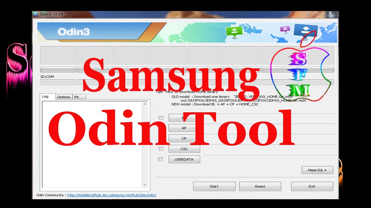 Odin Flash Tool /Samsung Flash Tool - YouTube