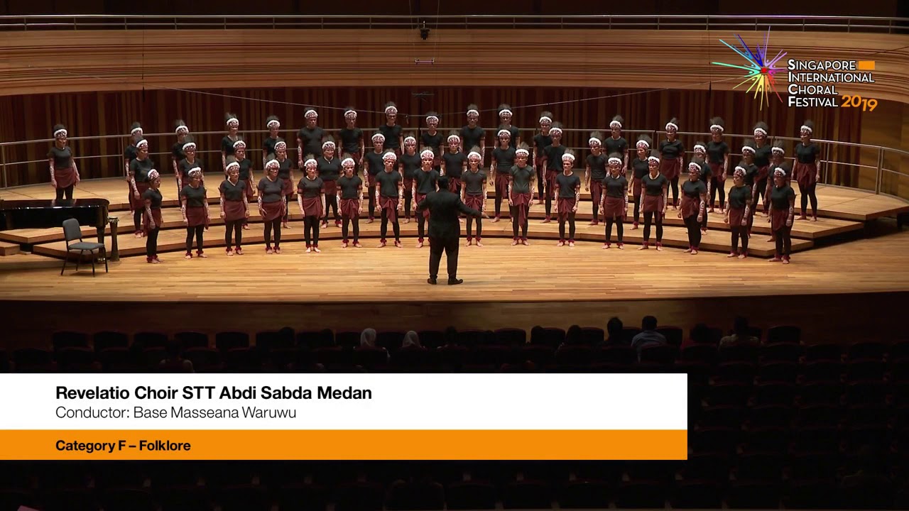 Hela Rotan Arr. Ken Steven ll Ambonese Folk Song ll Lagu Daerah ll SICF ...