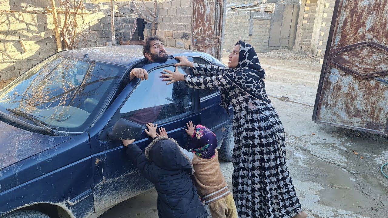 Tayebe Cares for Meisam: Washing and Baking for the Kids - YouTube