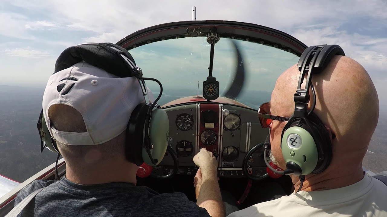 First Flight Lesson in the Ercoupe Part 3 - YouTube