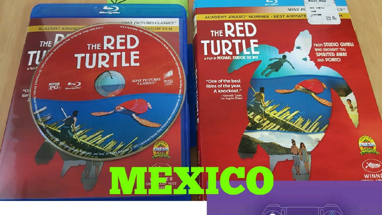 unboxing -LA TORTUGA ROJA- Blu Ray Ghibli Studio - YouTube