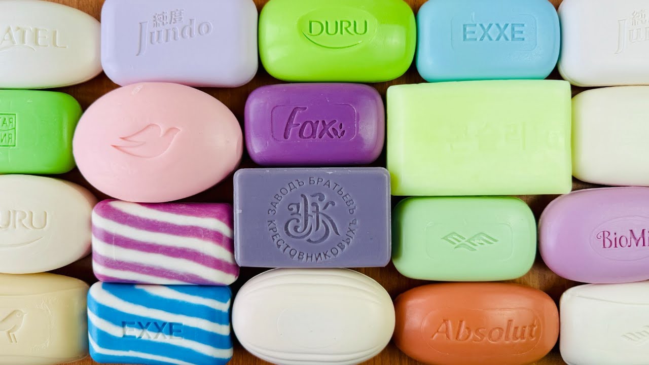 ASMR Soap/ 300 Soaps/ soap opening haul/ unpacking soap/ распаковка ...
