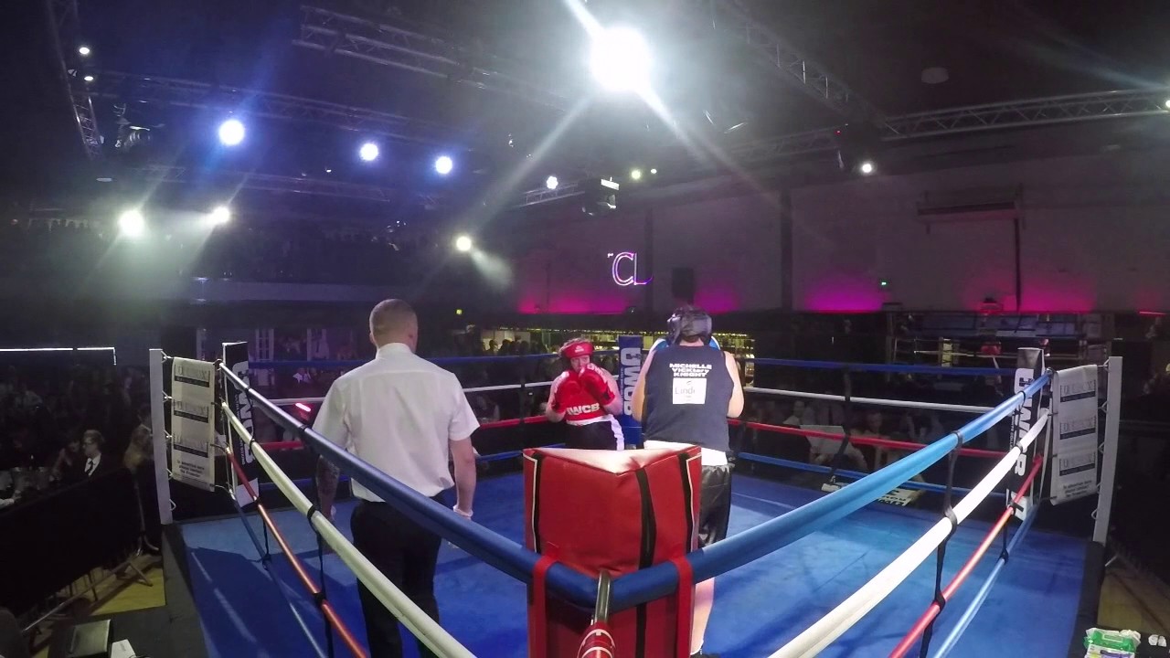 Ultra White Collar Boxing | Grimsby | Saturday | Sarah Gower VS ...