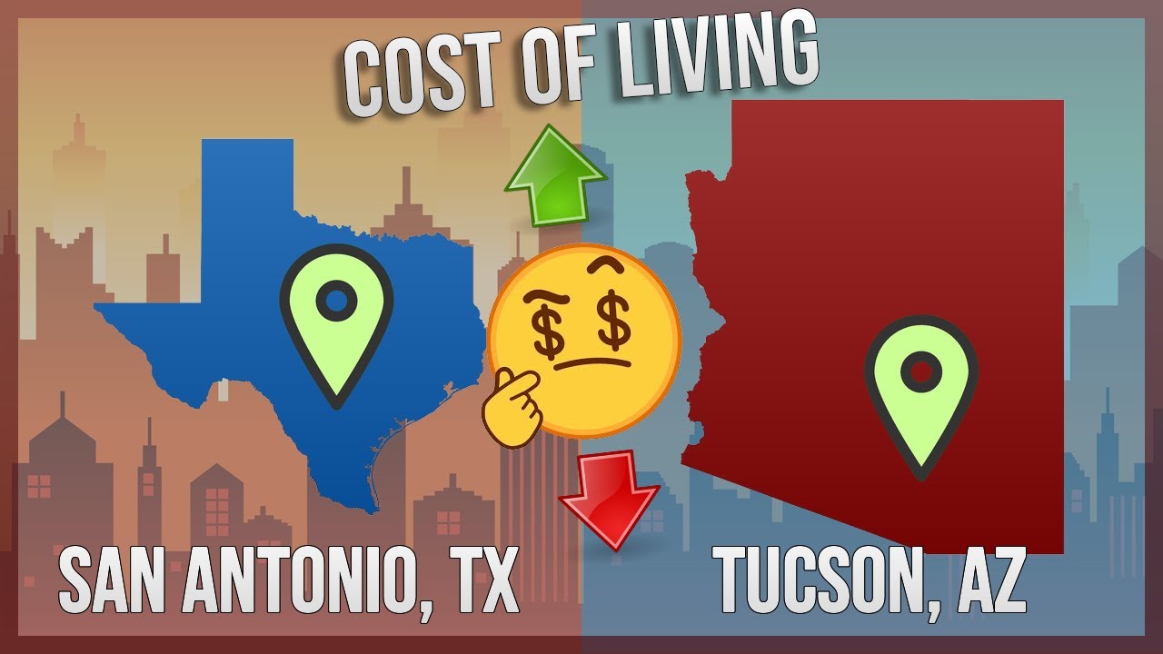 San Antonio, TX vs Tucson, AZ Cost of Living/Travel Price 2025 ...