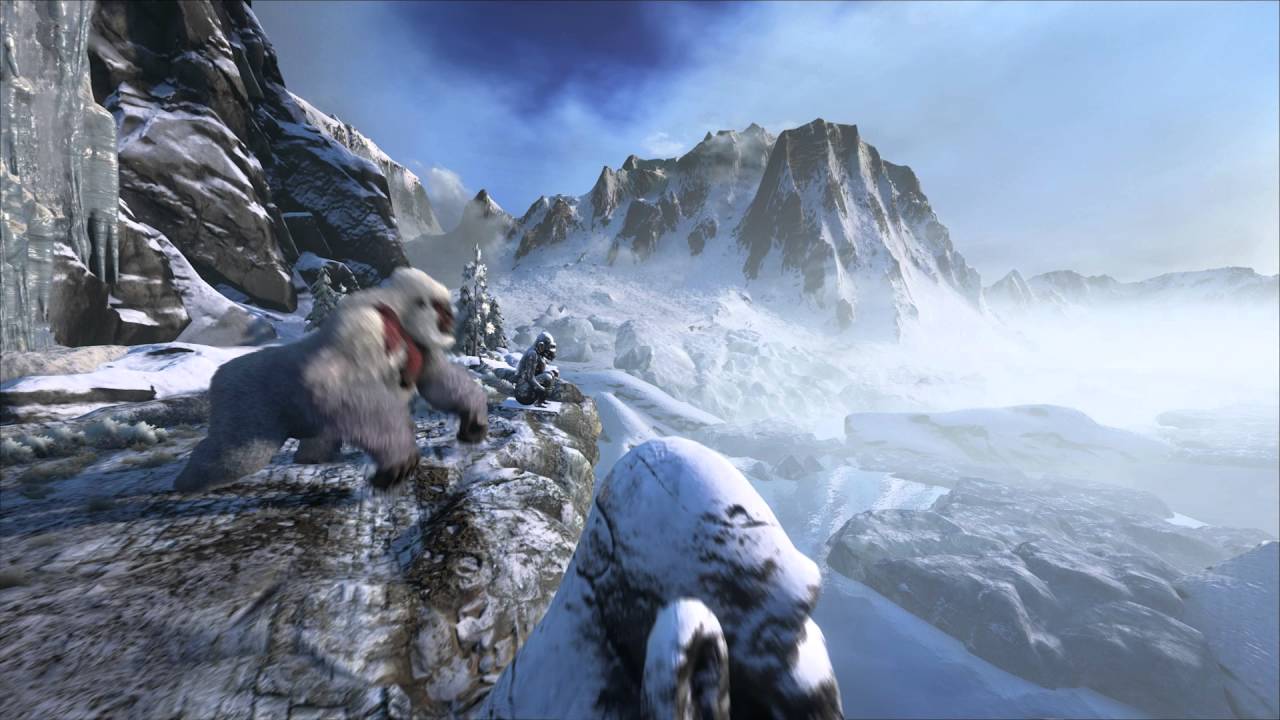 ARK: Survival Evolved -- Giant Ape / Spitting Dinos Spotlight - YouTube